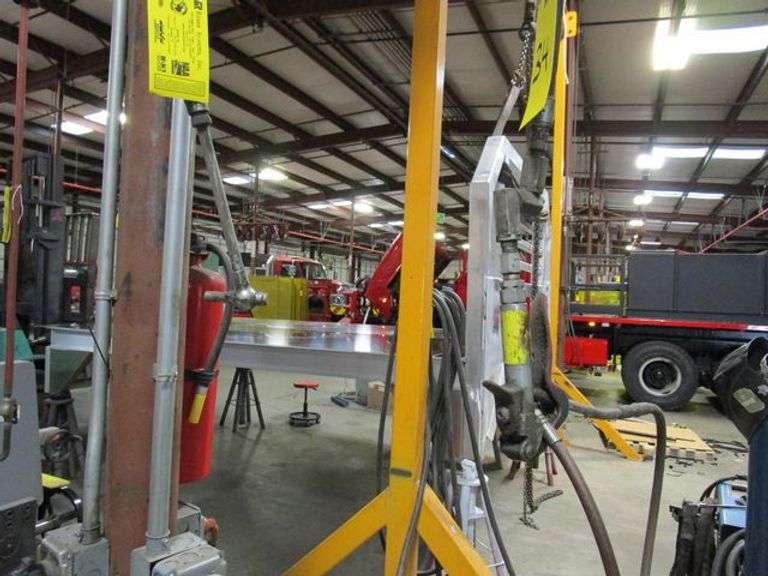 LOT (6) ALEMITE HOSE REELS MDL 7336-B, 300-PSI, (2) AIR REELS, (1 ...