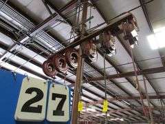 LOT (6) ALEMITE HOSE REELS MDL 7336-B, 300-PSI, (2) AIR REELS, (1 ...