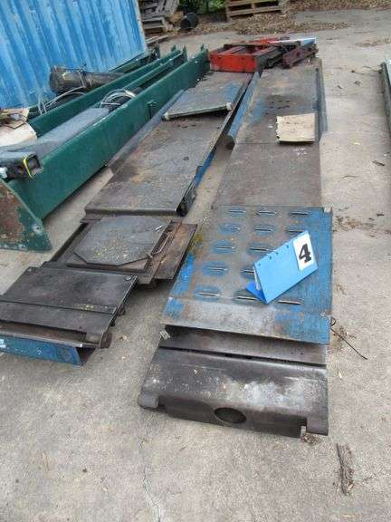 ALIGNMENT RACK WITH (2) JACKS (FOR 2-POST IN GROUND LIFT) *Located at ...