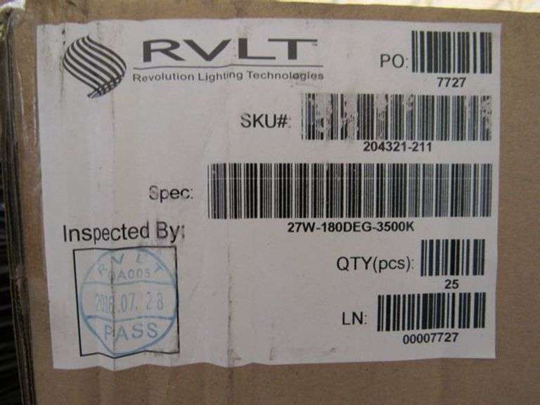 (1) PALLET, ASSORTED LED LIGHTING - Rosen Systems