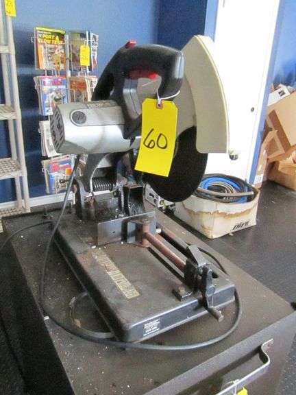 LOT, PRO-TECH CONTRACTOR SERIES 14" CUT-OFF SAW, MDL CS7014, AND ...