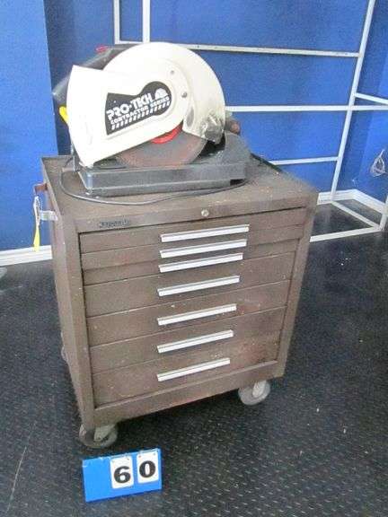 LOT, PRO-TECH CONTRACTOR SERIES 14" CUT-OFF SAW, MDL CS7014, AND ...