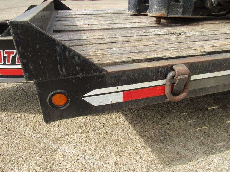 2014 FLATBED EQUIPMENT TRAILER, INTERSTATE, VIN IJKDLE309EM013530 ...