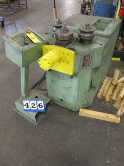 EAGLE BENDING MACHINE, MDL CPH40, STAND ALONE CONTROLS, WITH ASSORTED ...