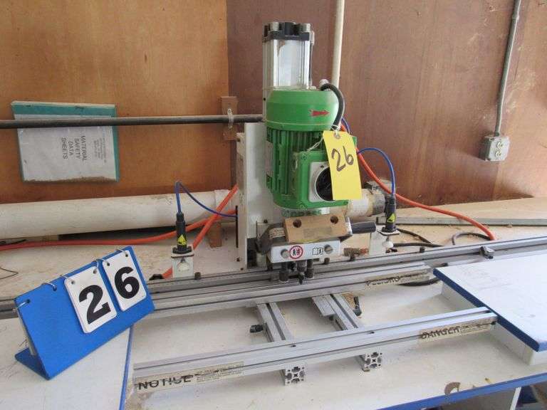 G*GRASS ECO PRESS, PNEUMATIC HINGE BORING AND INSERTION, MDL ECO, TYPE ...