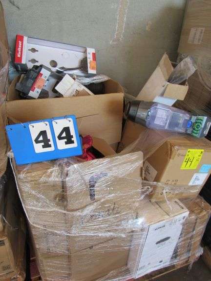 (1) PALLET, MIXED ITEMS INCLUDING BRINKS AND KWIKSET ITEMS *INCOMPLETE ...