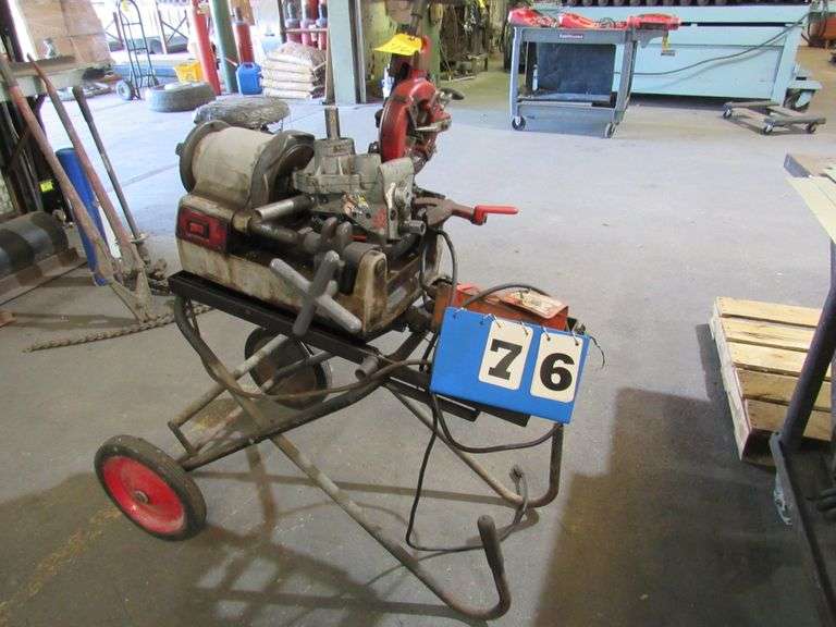 (1) PIPE THREADER, ROTHENBERGER WITH RIDGID 975 GROOVER - Rosen Systems