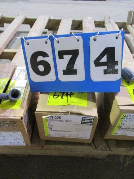 BOX, SPEARS INSERT COUPLING 1/2" PVC #1429-005 (50) PER BOX - Rosen Systems