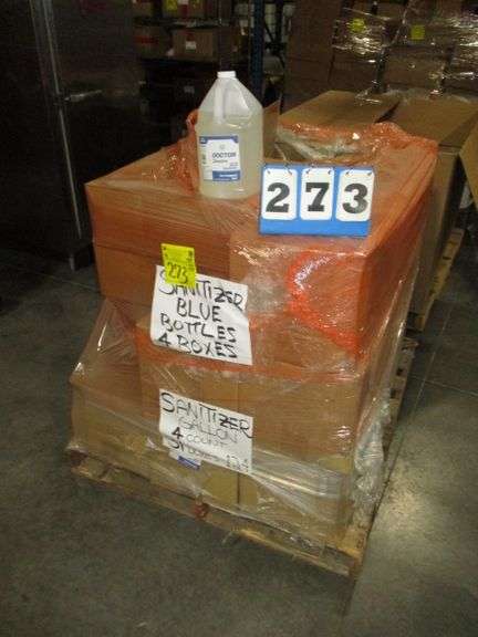 PALLET, DOCTOR SIGNATURE 1-GALLON HAND SANITIZER - Rosen Systems