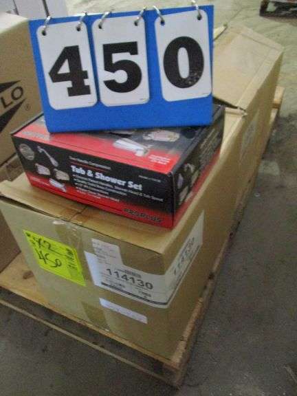 CASE, PRO PLUS TUB & SHOWER SET #114130 (6) PER CASE **sold 2x the ...