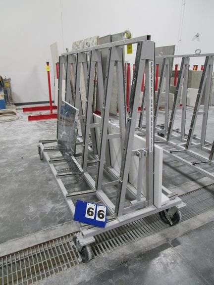 GROVES PORTABLE 4,000-LB. CAPACITY STONE SLAB A-FRAME, EMPTY - Rosen ...