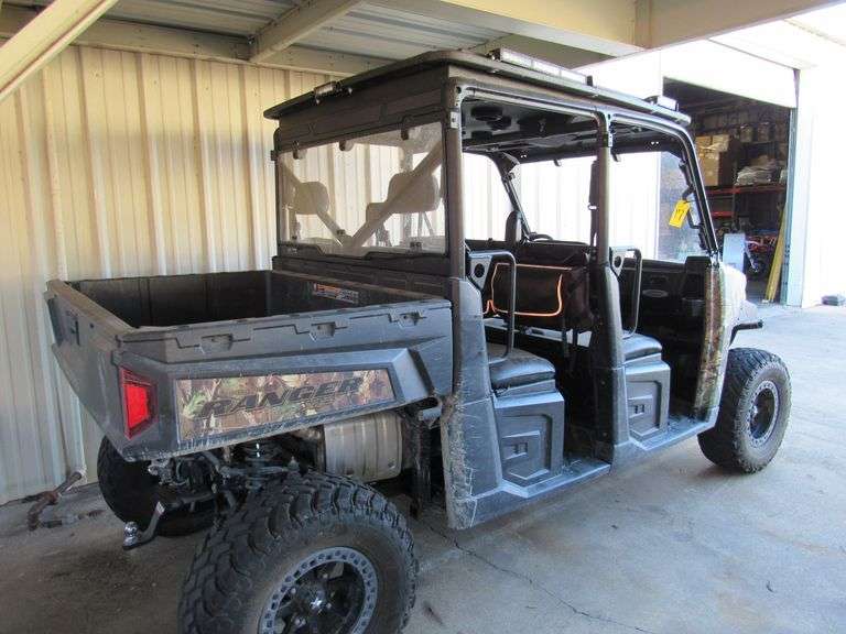 ATV, POLARIS, RANGER XP, 6 SEATER, 1144 MILES, 4 X 4, 800 W SOUND ...