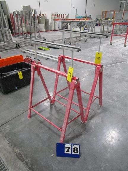 SET, (2) HERCULES FABRICATION STANDS MDL 6708 - Rosen Systems