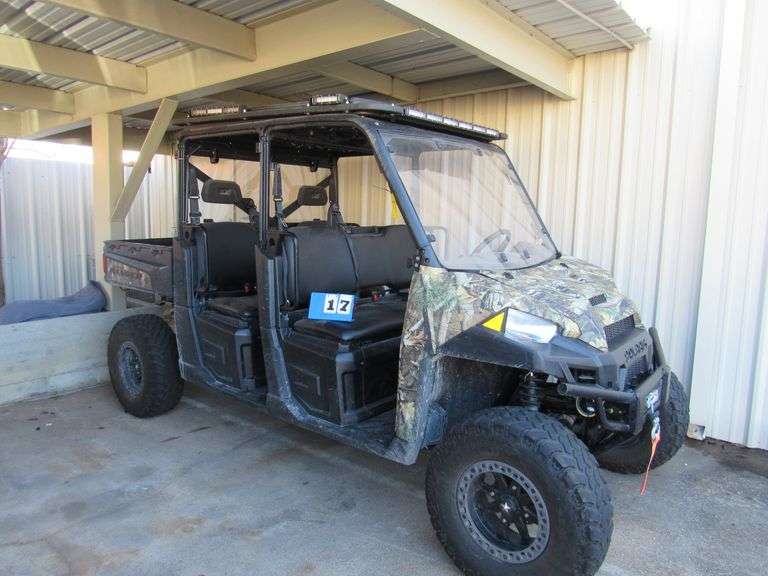 ATV, POLARIS, RANGER XP, 6 SEATER, 1144 MILES, 4 X 4, 800 W SOUND ...