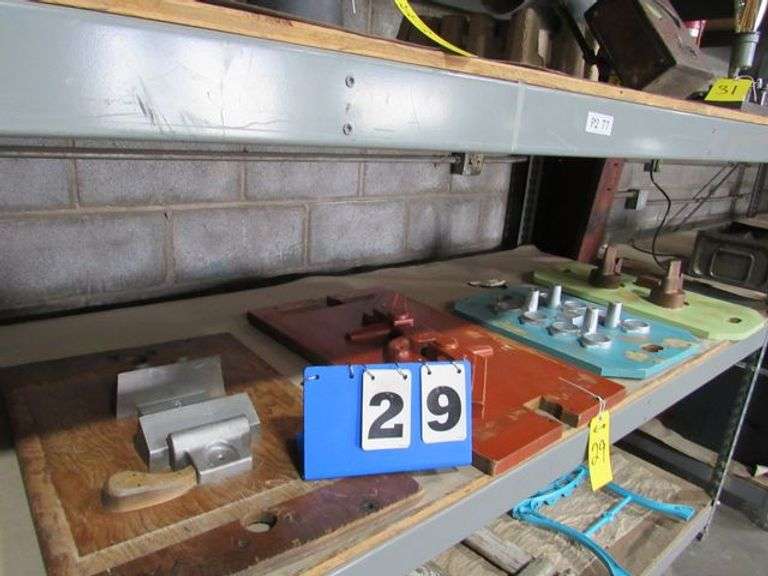 LOT, (6) ASSORTED FACTORY MOLD PATTERNS - Rosen Systems