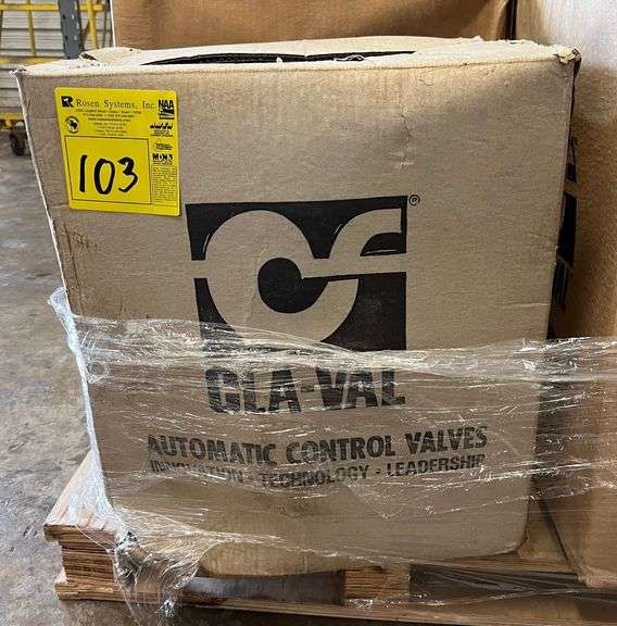 CLA-VAL 4" PRESSURE REDUCING VALVE 90-01BDY 90-01-5804A 150A 60 PSI ...