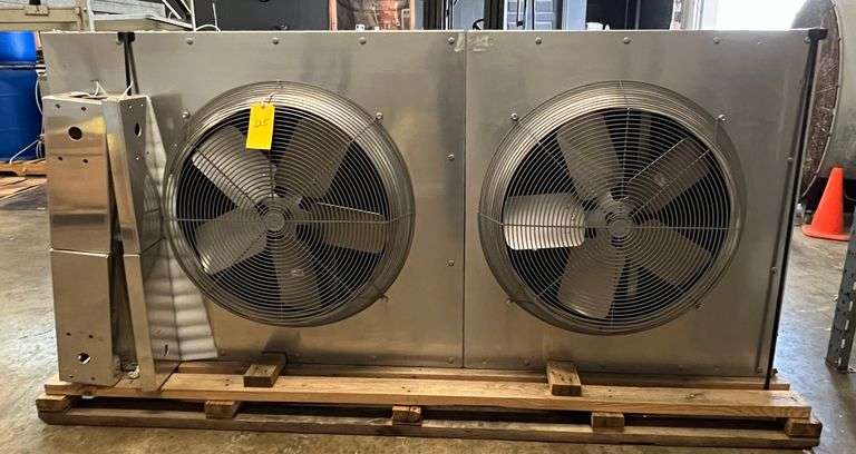 LIEBERT 2 FAN AIR CONDITIONER CONDENSER MODEL DCDF205-A - MAXIMUM ...