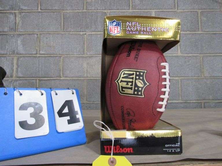 WILSON THE DUKE NFL GAME BALL - Rosen Systems