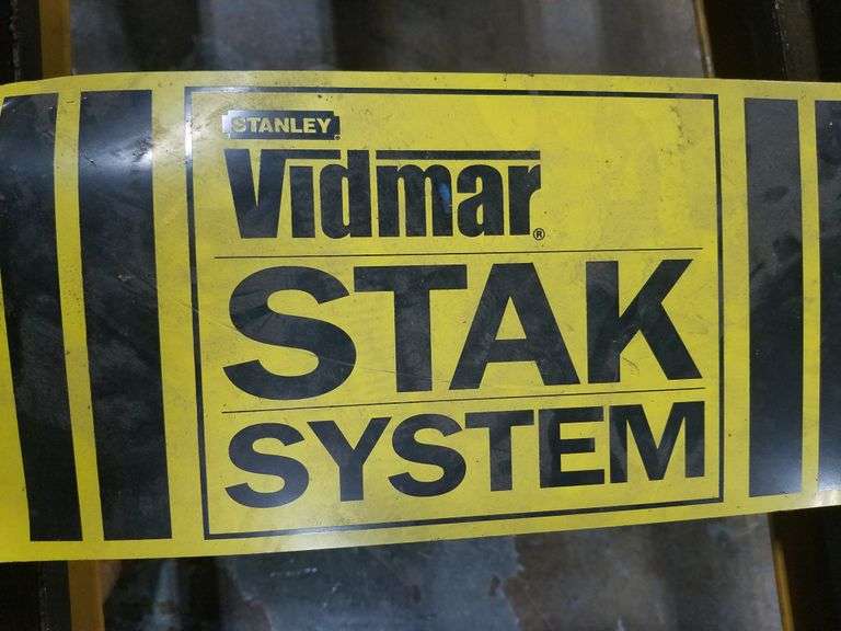 STANLEY VIDMAR STAK SYSTEM 2000 LB. SHELF CAPACITY/ RETRIEVAL SYSTEM ...