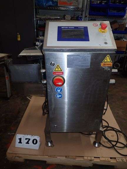 METTLER TOLEDO HI-SPEED CHECKWEIGHER MODEL C3330 CONVEYOR MEASURES 7.25 ...