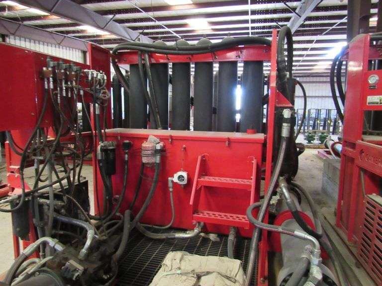 CAMERON PSI INDUSTRIES HYDRAULIC POWER UNIT, SKID MOUNTED, W/100 HP ...