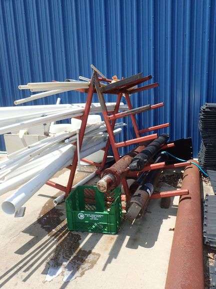 METAL PIPE RACKING W/ PVC PIPING INCLUDED - Rosen Systems