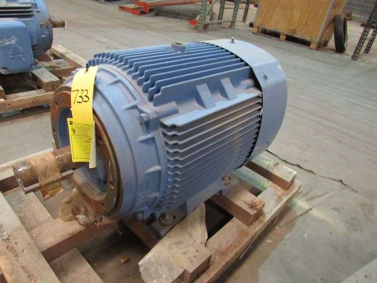 CROWN TRITON ELECTRIC MOTOR, 75 HP, 230/460V, 3-PHASE (CHECKED UNDER ...
