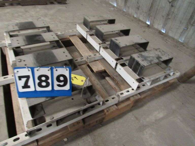 (2) 4-GANG MOUNTING BRACKETS OF UNISTRUT - Rosen Systems