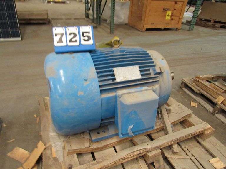 TORQUE MASTER ELECTRIC MOTOR, 100 HP, 208-230/460V, 3-PHASE (CHECKED ...