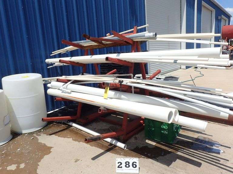 METAL PIPE RACKING W/ PVC PIPING INCLUDED - Rosen Systems
