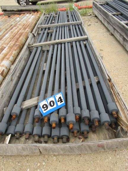 2" THREADED PIPE ON ONE END AND 1 1/8" THREADED ON OTHER END ...