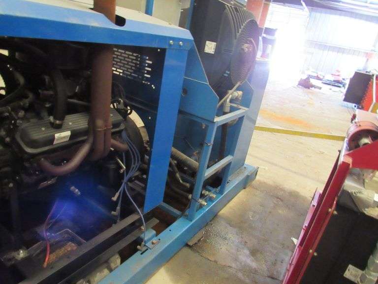 KUDU INDUSTRIAL SKID MOUNTED HYDRAULIC POWER UNIT, WITH 5.7L GAS ENGINE ...