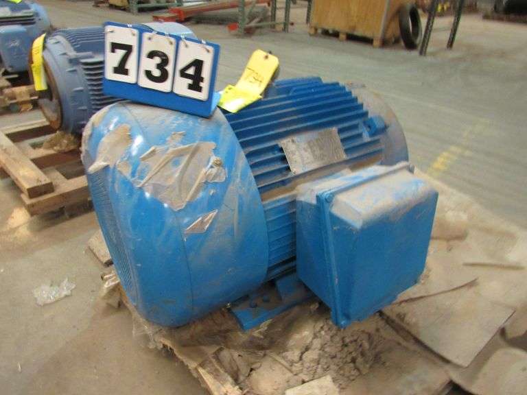 TORQUE MASTER ELECTRIC MOTOR, 100 HP, 230/460V, 3-PHASE (CHECKED UNDER ...