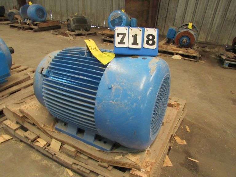 TORQUE MASTER ELECTRIC MOTOR, 100 HP, 230/460V, 3-PHASE (CHECKED UNDER ...