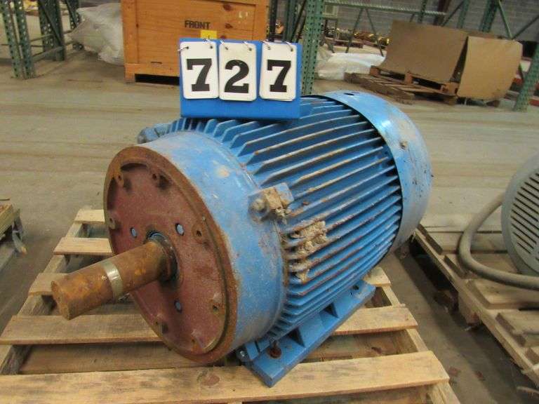 TORQUE MASTER ELECTRIC MOTOR, 100 HP, 208-230/460V, 3-PHASE (CHECKED ...