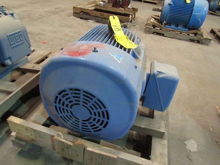 CROWN TRITON ELECTRIC MOTOR, 75 HP, 230/460V, 4-PHASE (CHECKED UNDER ...