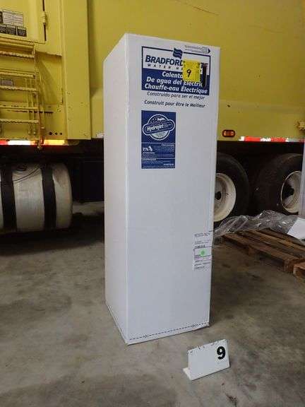 BRADFORD WHITE 50 GALLON ELECTRIC WATER HEATER 208V, 1 PHASE MODEL ...