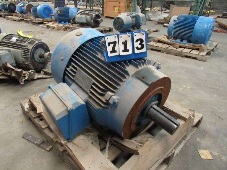 TORQUE MASTER ELECTRIC MOTOR, 100 HP, 230/460V, 3-PHASE (CHECKED UNDER ...