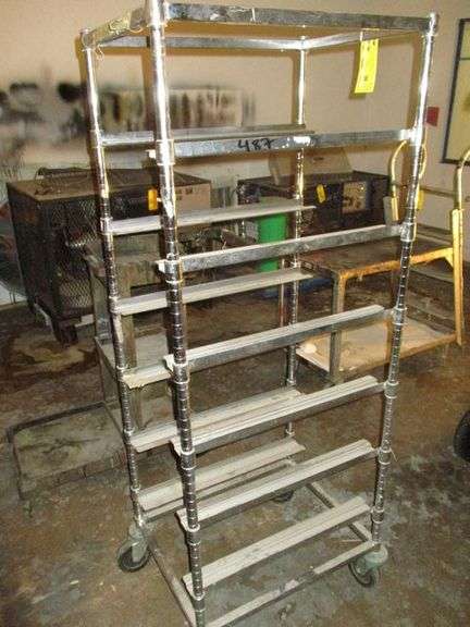 MULTI TIER TRAY RACK - Rosen Systems