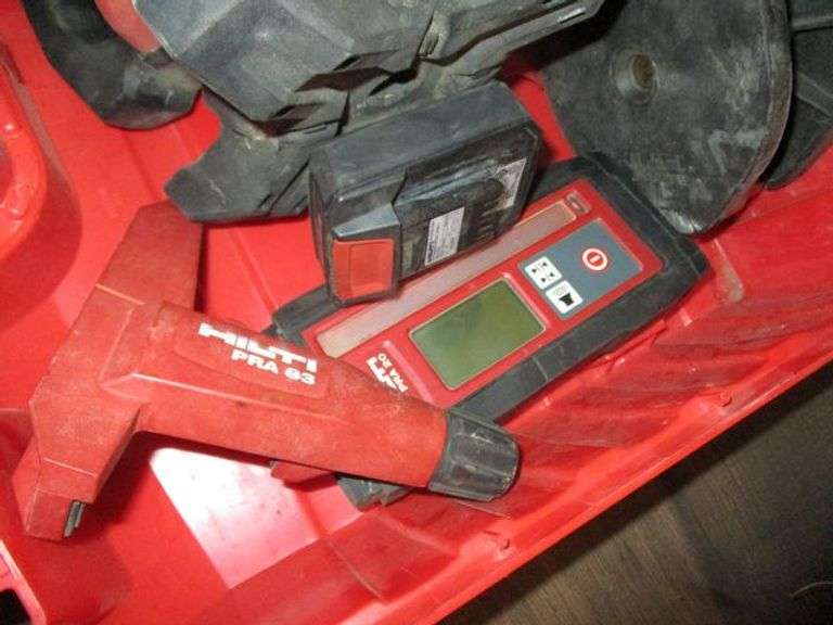 HILTI PR 2-HS ROTATING LASER LEVEL KIT WITH CASE - Rosen Systems