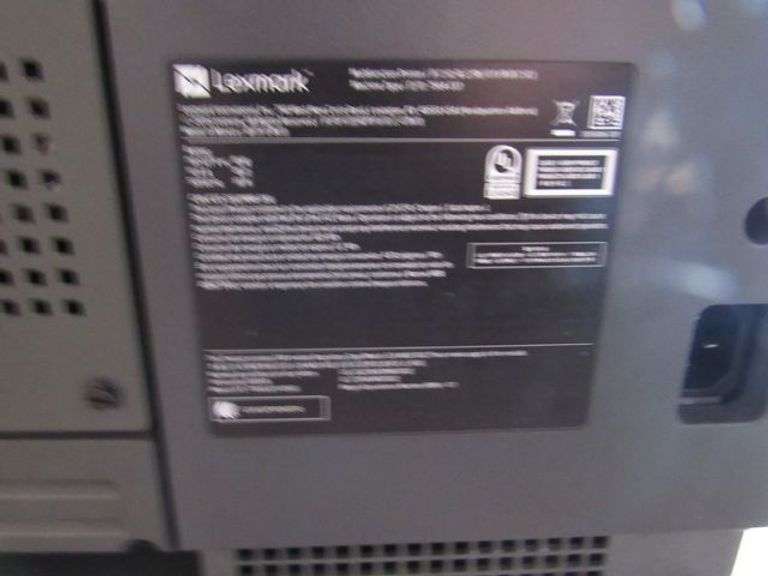 LEXMARK CX825 ALL-IN-ONE COLOR PRINTER, MONO PRINT COUNT 8,592 AND ...