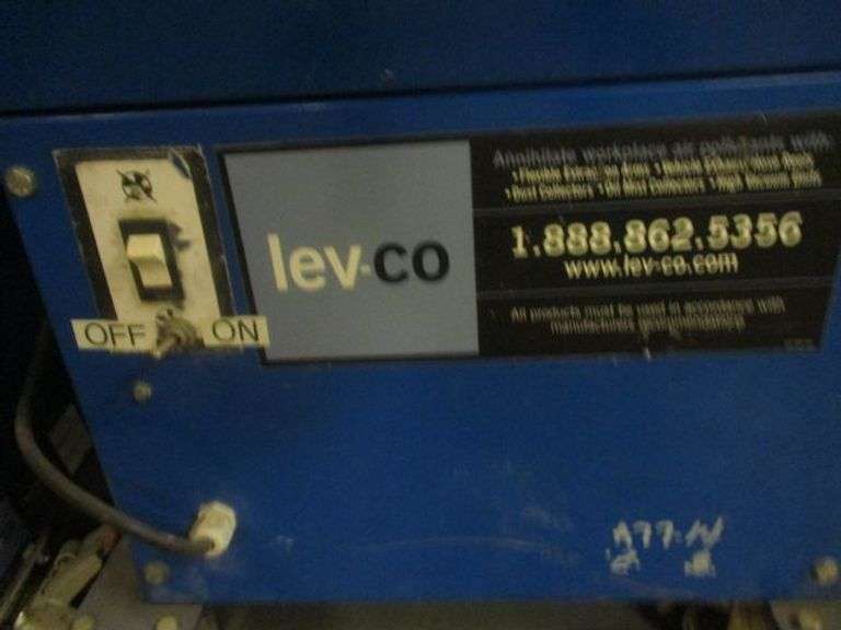 LEV-CO CABINET AIR PURIFICATION UNIT, PORTABLE - Rosen Systems