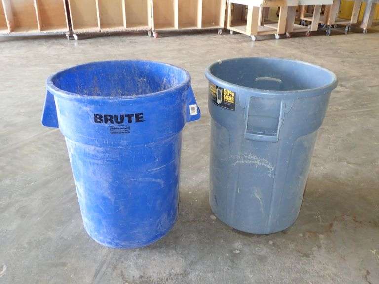 (18) TRASH BINS ASSORTED STYLES / SIZES - Rosen Systems