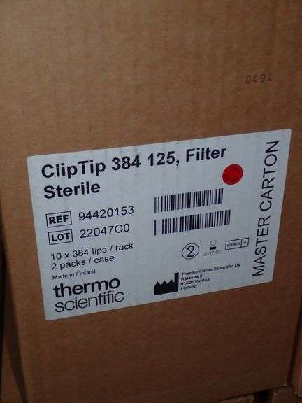THERMO SCIENTIFIC CLIPTIP 384 125, FILTER **sold 7X the money** - Rosen ...