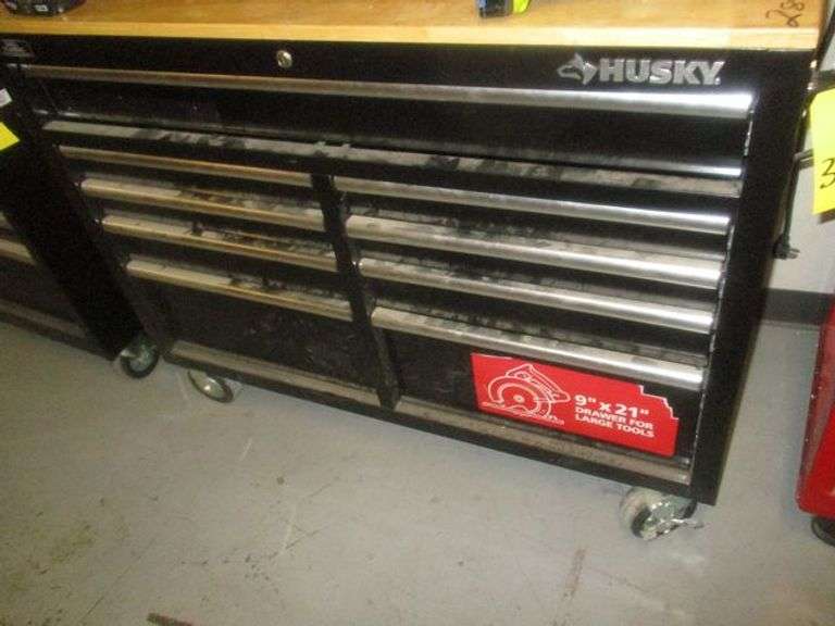 HUSKY TOOLBOX WITH CONTENTS AS SHOWN - Rosen Systems