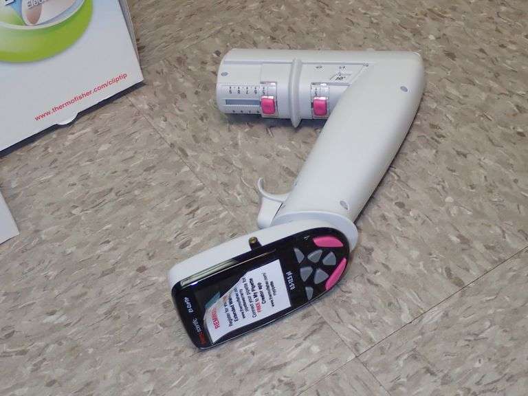 THERMO SCIENTIFIC E1-CLIP TIP EQ384 12CH 0.5-12.5UL ELECTRONIC PIPETTE ...