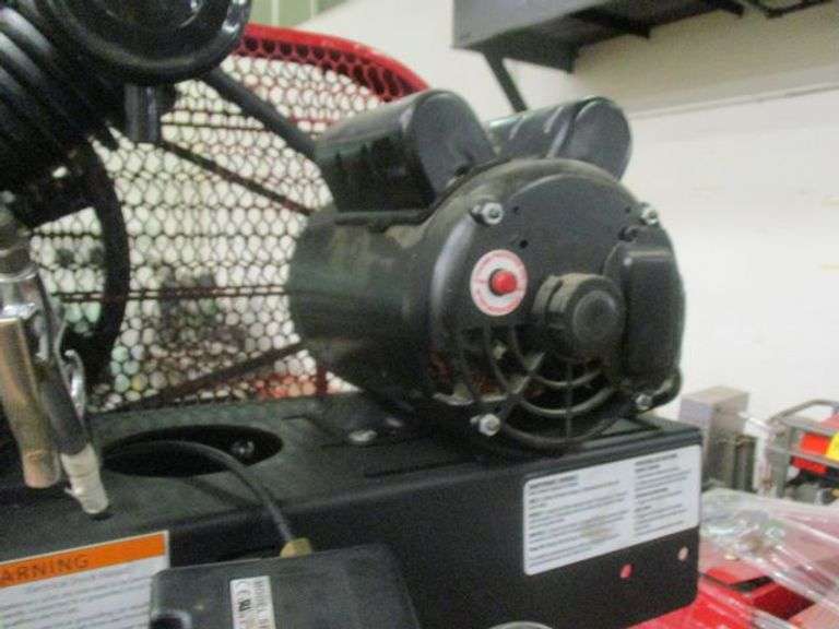 NORTH STAR AIR COMPRESSOR WITH 3 HP MOTOR, VERTICAL TANK, NEW ...