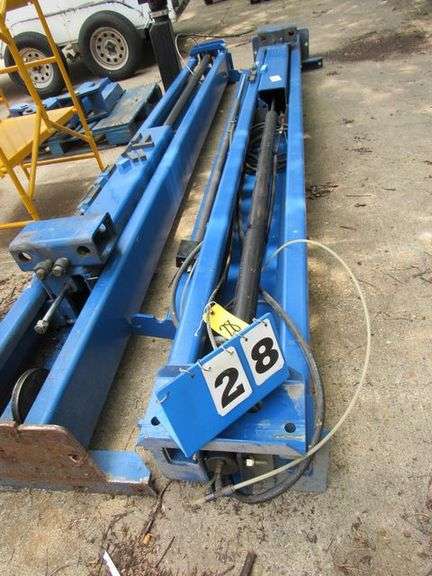 2-POST AUTOMOTIVE LIFT, WHIP 11,000-LB CAPACITY WITH HYDRAULIC POWER ...