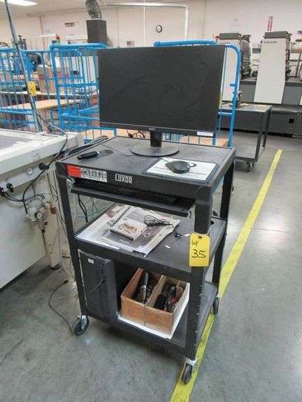 VALIANI GRAPHTEC FLATBED CUTTER/PLOTTER SERIES OPTIMA V, MDL 250, S/N ...