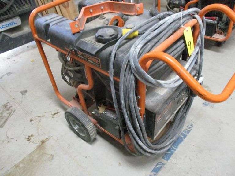 GENERAC PORTABLE GENERATOR MDL GP17500E, 17500 RUNNING WATTS, 26250 ...